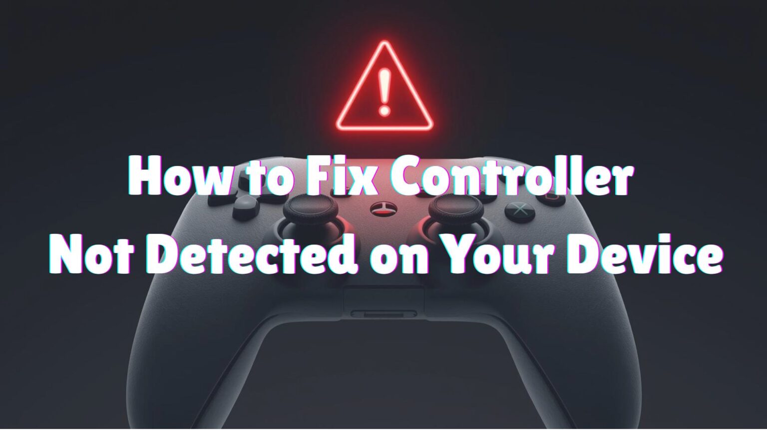 How to Fix Controller Not Detected on Your Device - GamePad Tester
